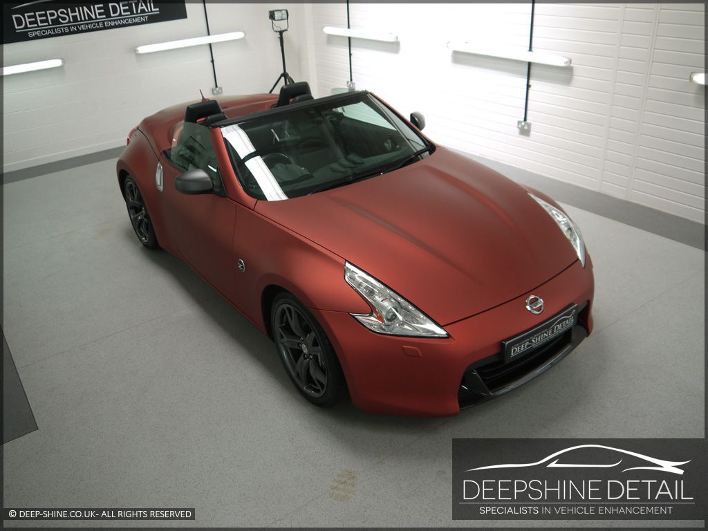 Deep-Shine Detail - Nissan 370Z Full Wrap - Lincolnshire Wrapping ...