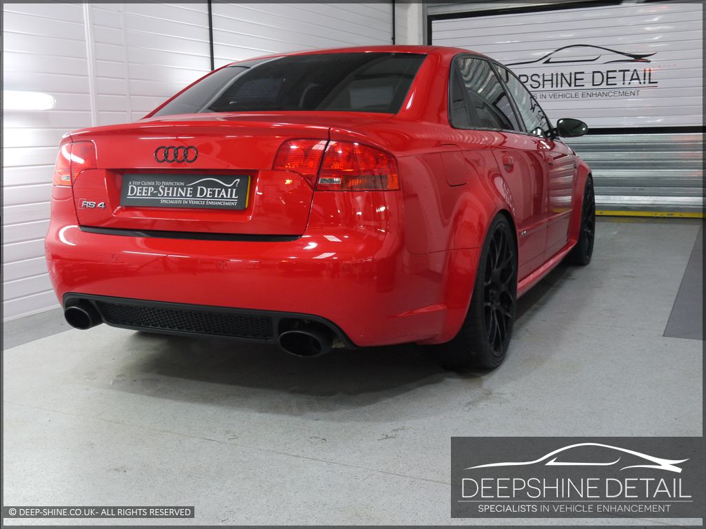 Deep-Shine Detail - Audi RS4 Matt Black Wrap - Lincolnshire Wrapping ...