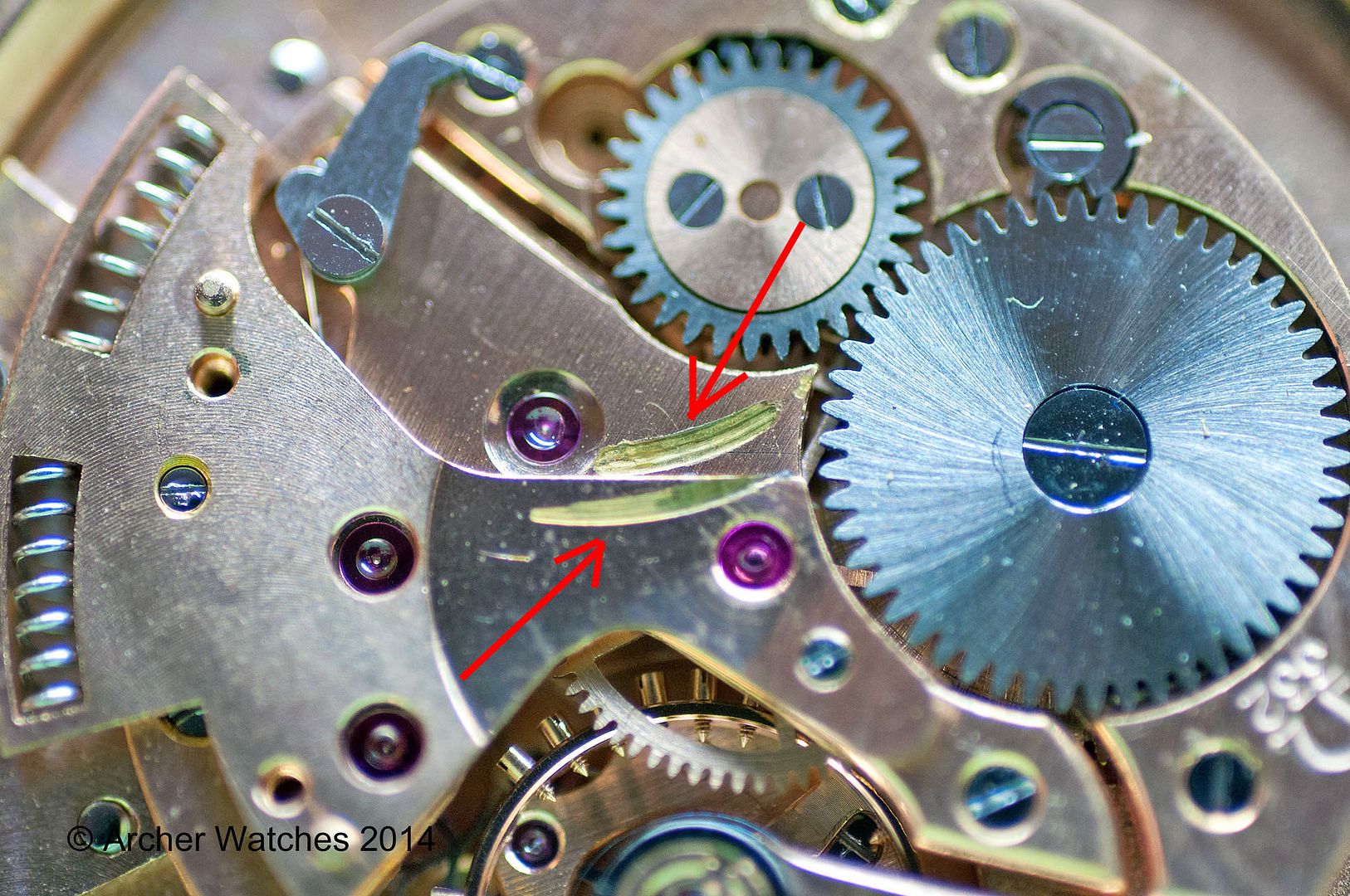 Why I like jewels instead of bushings... | Omega Watch Forums