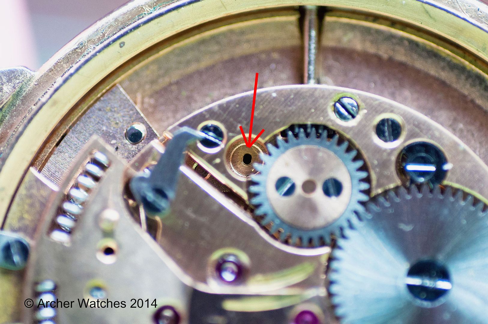 Why I like jewels instead of bushings... | Omega Watch Forums