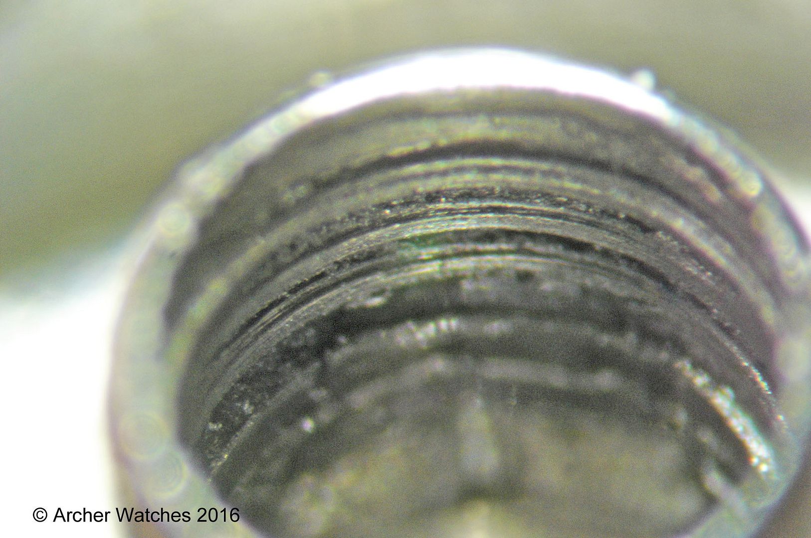 With screwdown crowns how does back-threading to avoid cross-threading ...