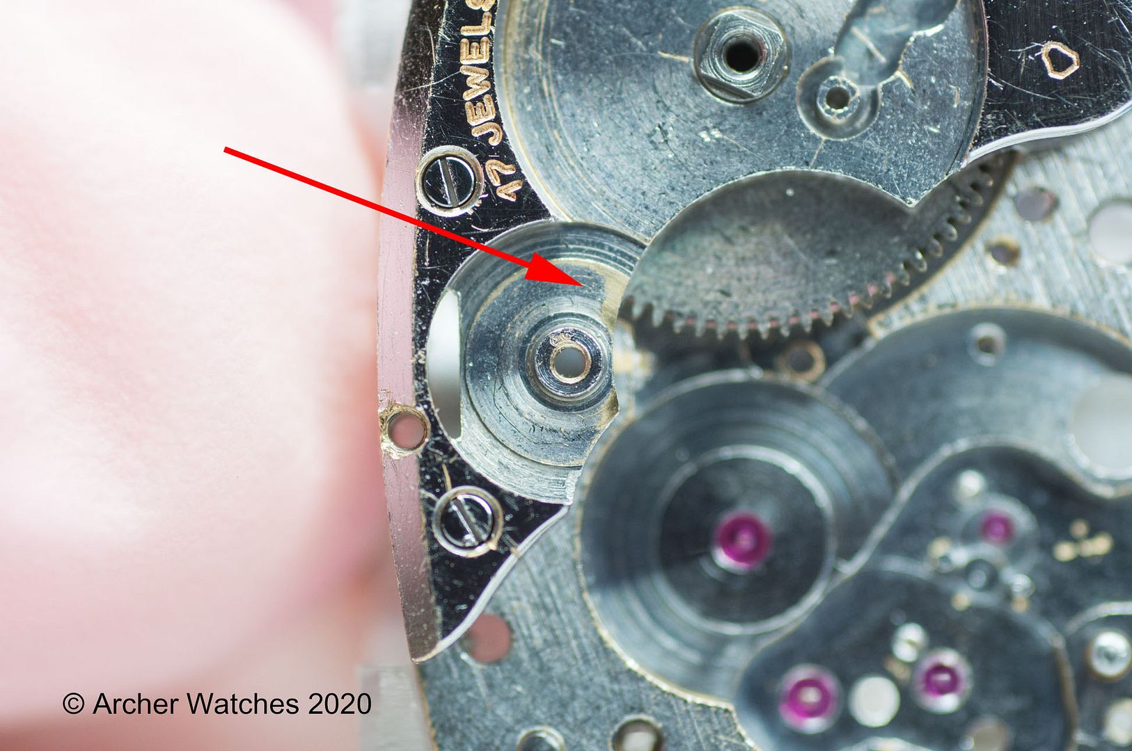 Watchmaking: Crown Wheel Seat Repair | Omega Watch Forums