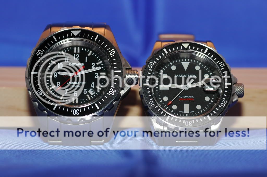 Marathon SAR v. Dievas Endurance: A Small Comparison | WatchUSeek Watch ...