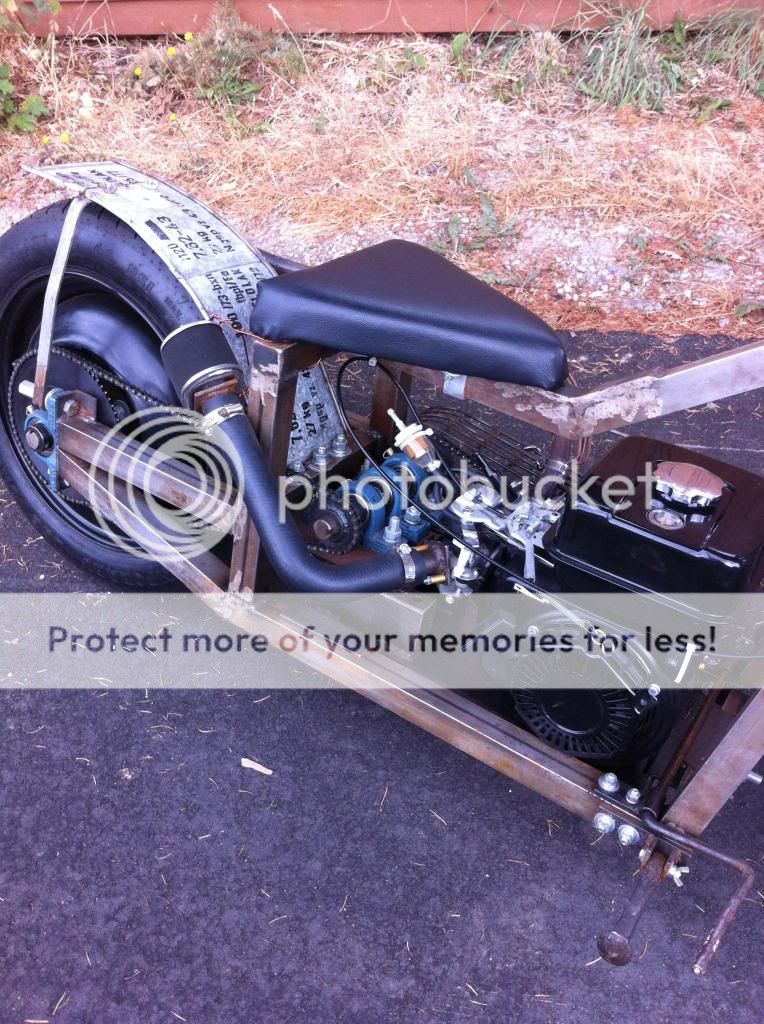 Custom home built "mini" chopper. | OldMiniBikes.com