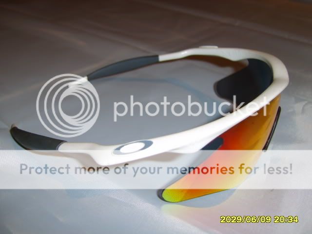 Oakley Pro 'M" Frames and fire irridium shades | Retrobike