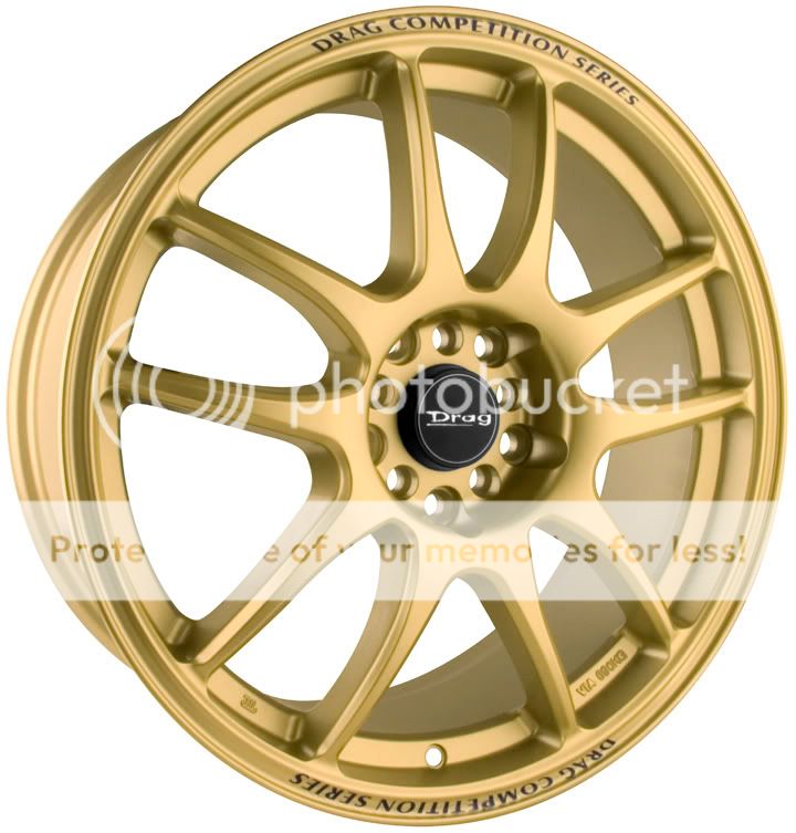 Drag DR31 Wheels : Bronze and Gold : 18x8 : $550 Shipped | IW STi Forum